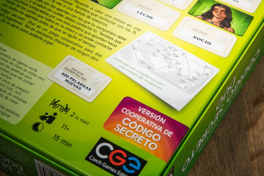 Código Secreto Dúo | Juego con palabras | Juegos de mesa y rol