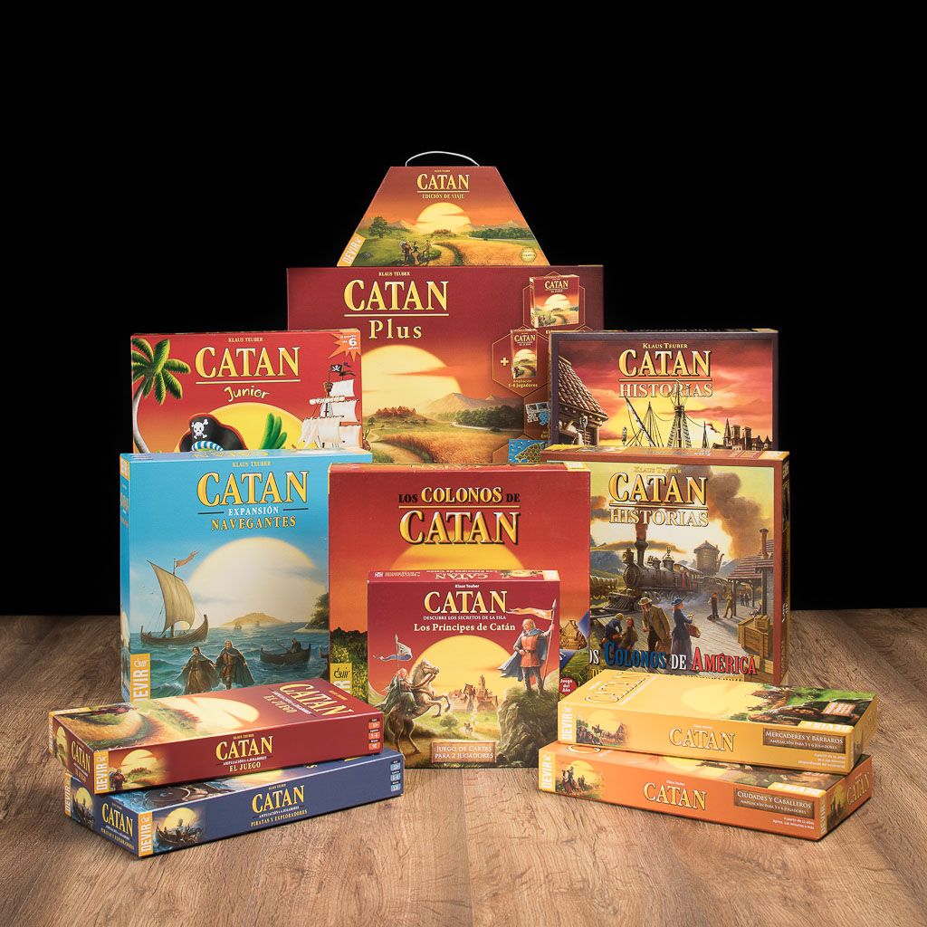Catan y sus mejores expansiones publicadas en castellano
