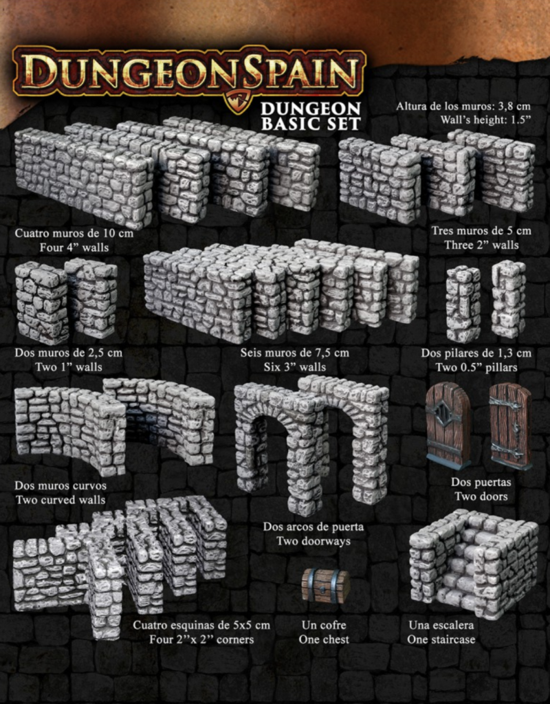 Dungeon Basic Set | Cómpralo ya en nuestra tienda online