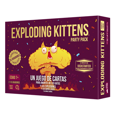 Exploding Kittens Party Pack | Cómpralo ya en nuestra tienda online